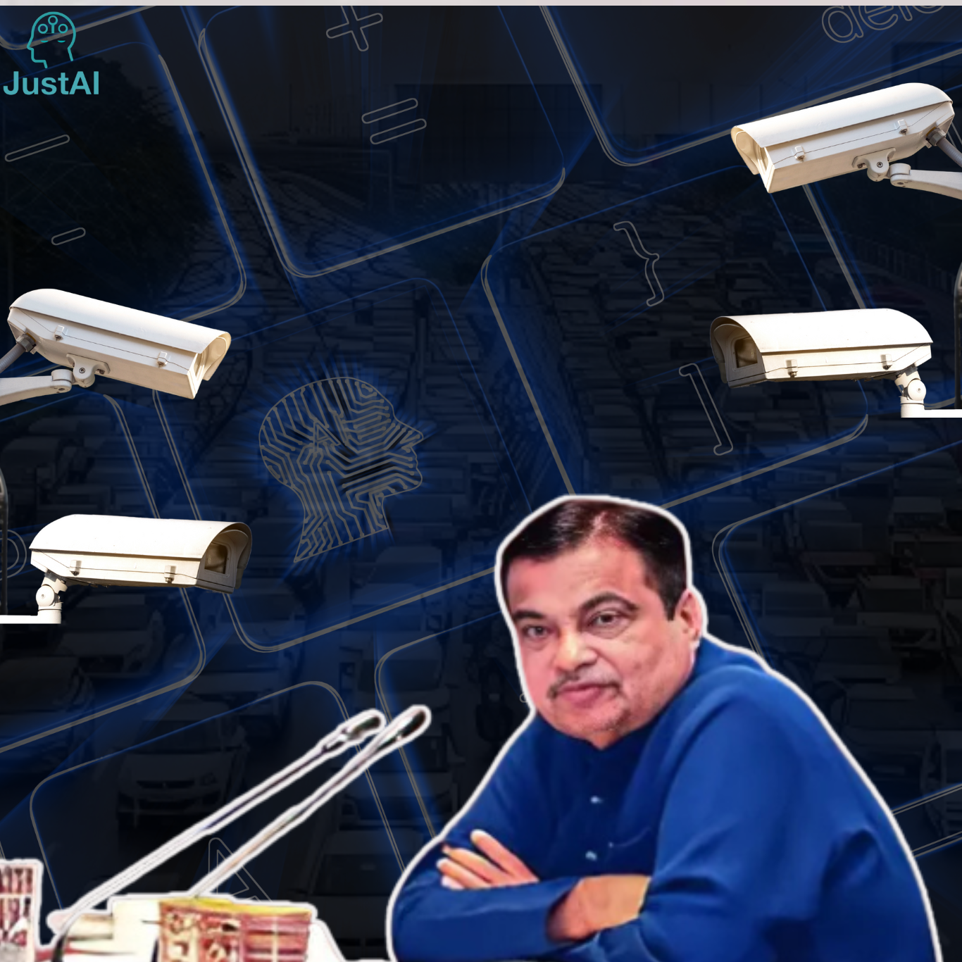 Union Minister for Road and Transport, Nitin Gadkari, Proposes AI solutions for Road Safety (28. ...